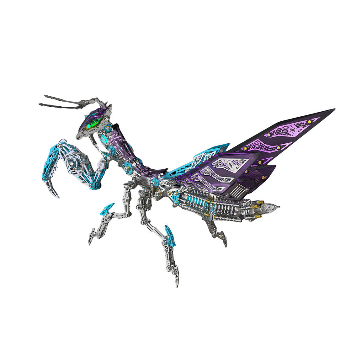 3D Metal Mechanical Mantis DIY Assembly Insect Model Kits Creative Orn – enginediyshop