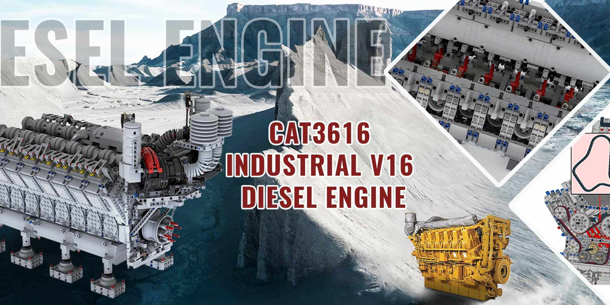 About The Caterpillar CAT3616 V16 Diesel Engine | Enginediyshop ...