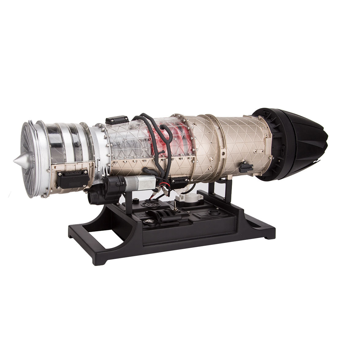 TECHING F135 Fighter Turbofan Engine Kit Small-content-ratio Twin-roto ...