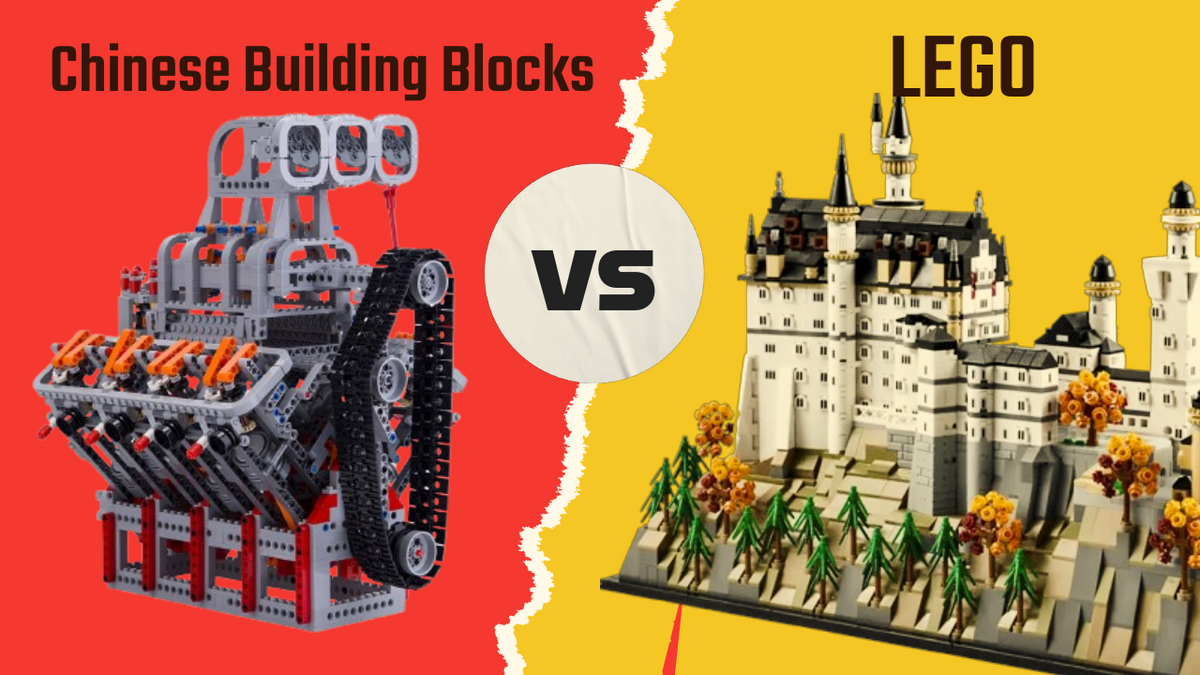 Chinese Building Blocks vs. LEGO: How Big is the Gap? How to make a co ...