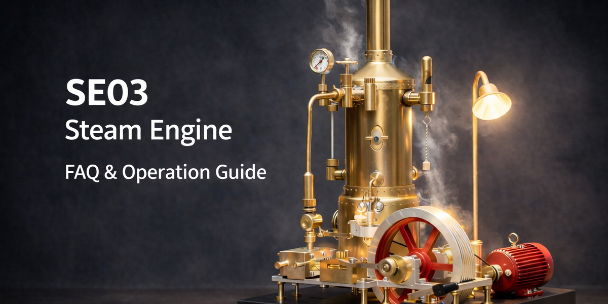 SE03 Steam Engine FAQ | Fuel, Pressure, Operation & Safety Guide ...