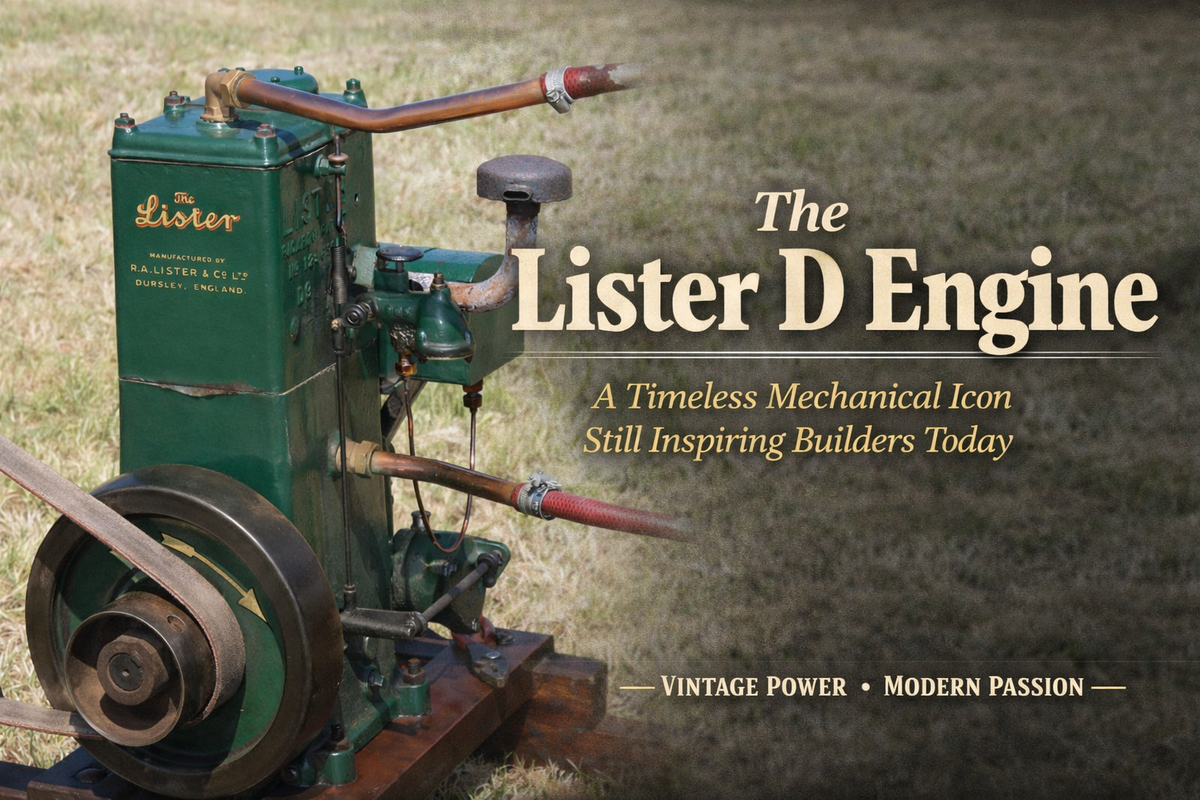 The Lister D Engine: A Timeless Mechanical Icon Still Inspiring Builde ...