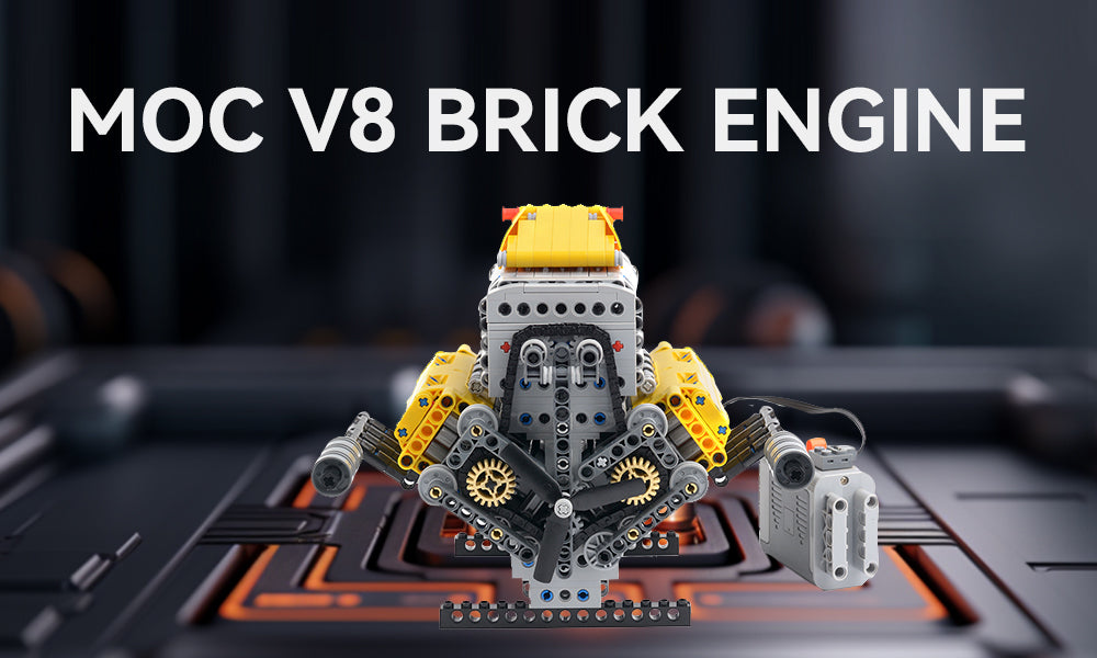 Pioneering the Future: Merging MOC Bricks and V8 Engines – enginediyshop