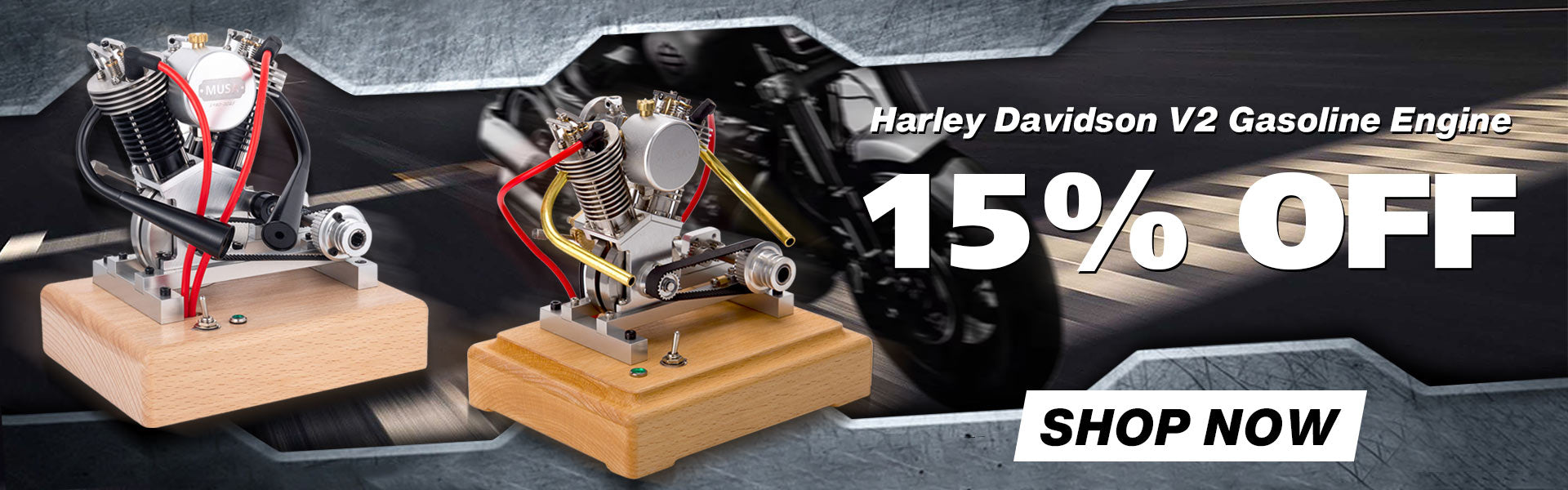 MUSA Harley Davidson V2 Gasoline Engine Review: A Must-Have for Every ...