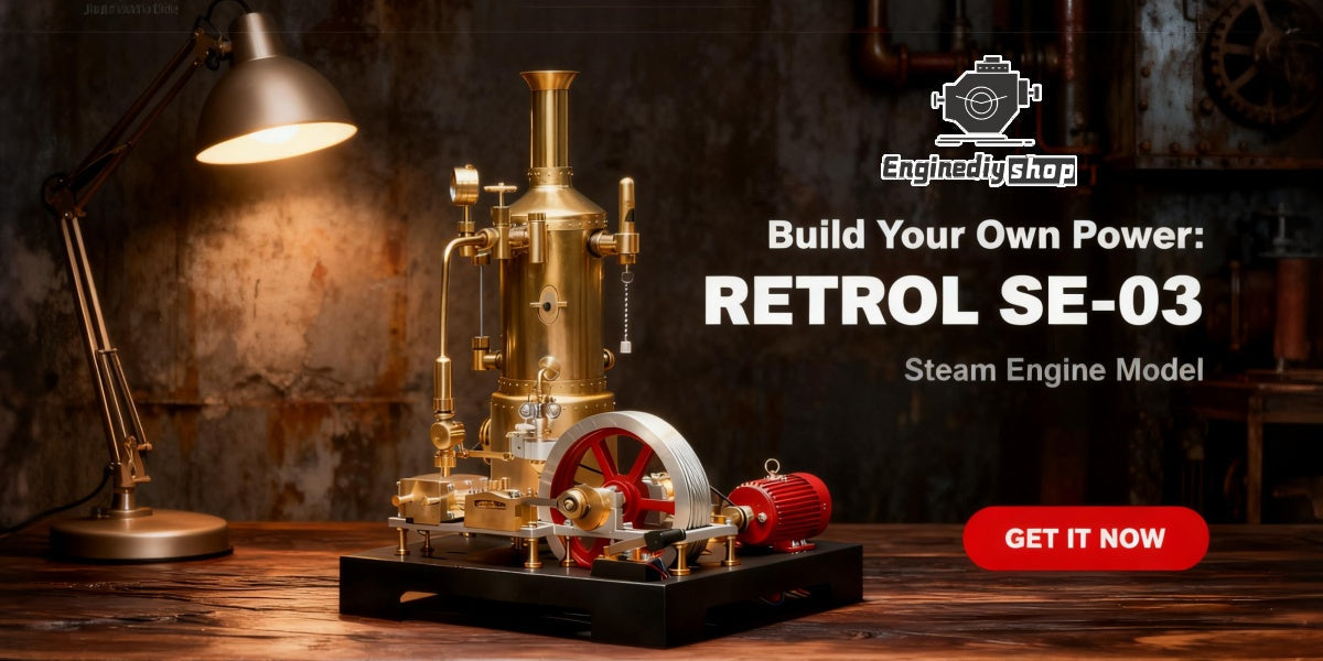 Rediscover the Age of Steam: Introducing the RETROL SE-03 DIY Mill Ste ...