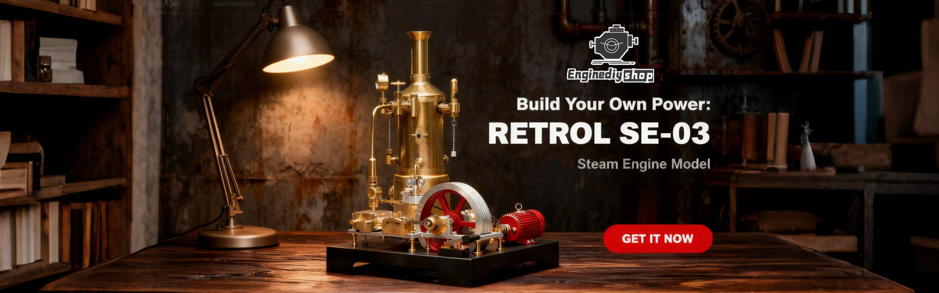 Rediscover the Age of Steam: Introducing the RETROL SE-03 DIY Mill Ste ...