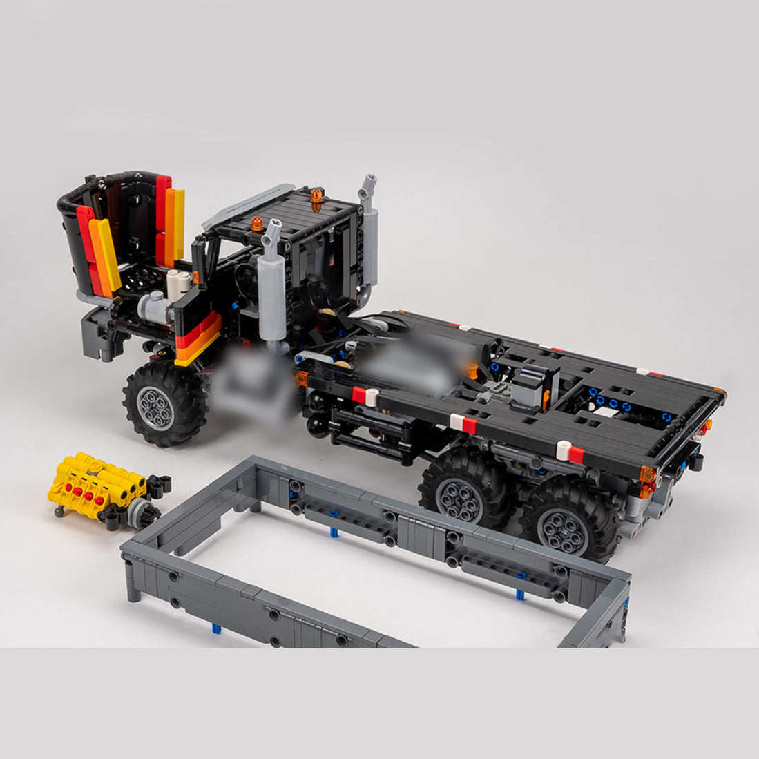 MOC-219862 1/20 Scale American 6x6 Off-road Truck Building Blocks Set ...