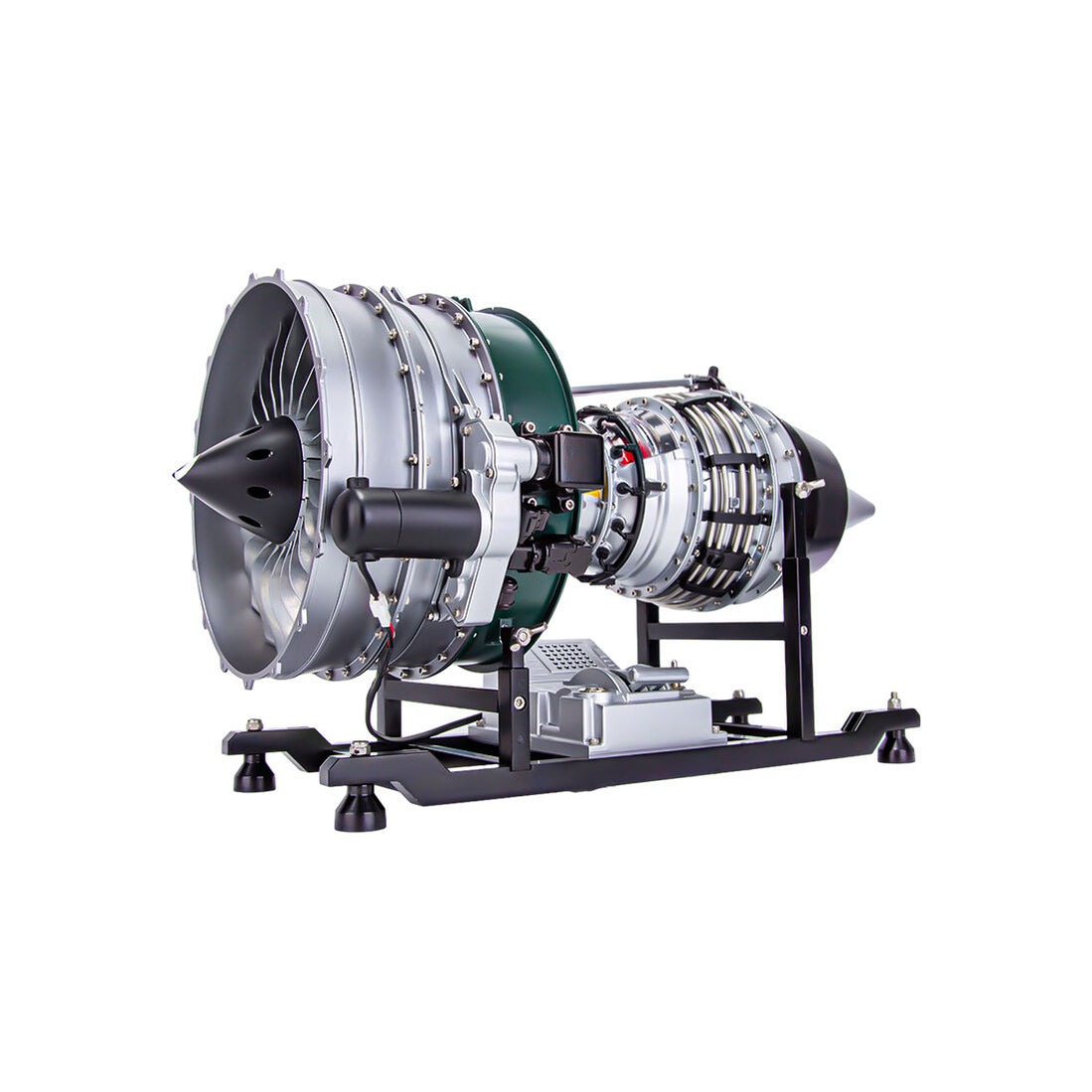 TECHING Mechanical Dual-Spool Turbofan Engine Model Kit — enginediyshop