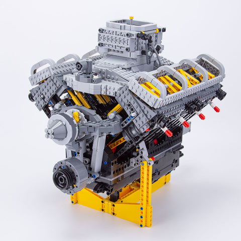CHEVY Small Block V8 Engine General Motors MOC Engine Model Building B ...