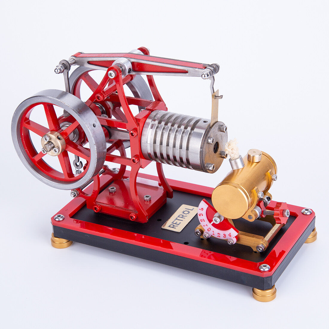 RETROL VE-01 Crossbeam Vacuum Engine Model Flame Eater External Combus ...