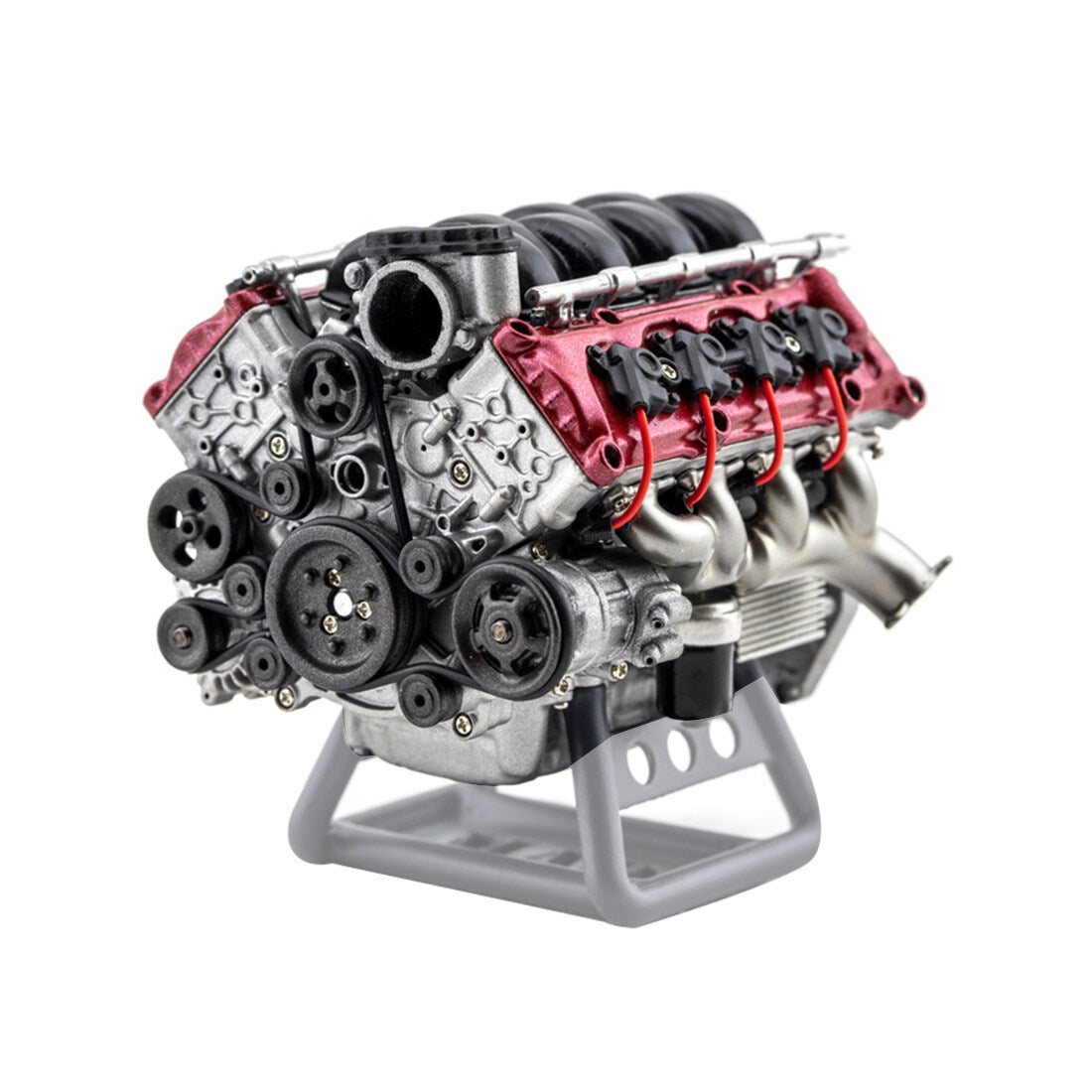 MAD RC V8 Engine Model Kit - Build Your Own V8 Engine for Car AX90104 ...