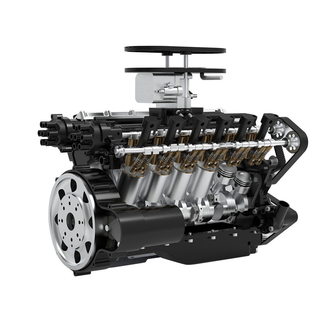 ENJOMOR V12 Engine GS-V12 72CC DOHC 4-Stroke 12-Cylinder 48-Valve Wate ...