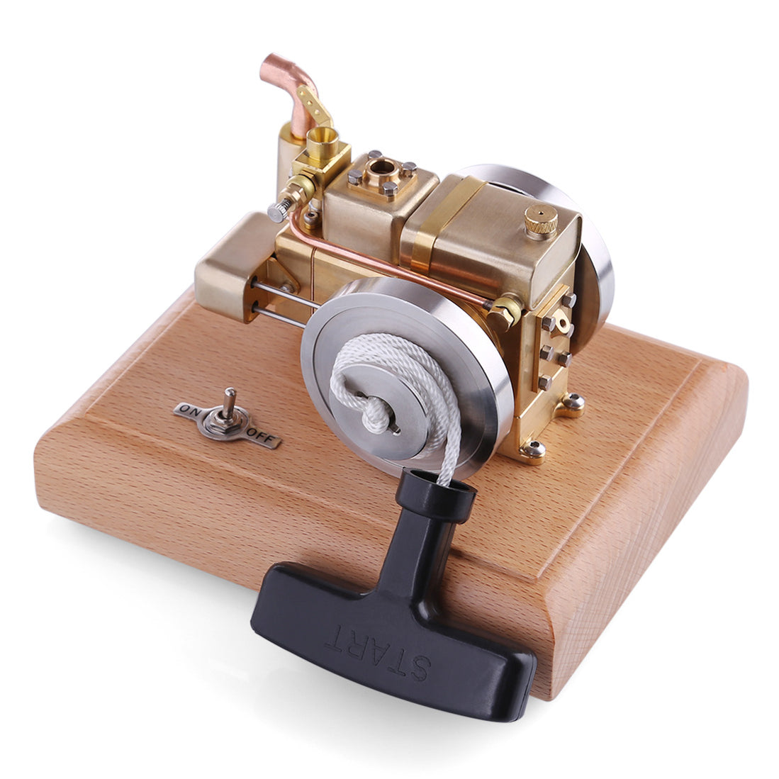 1.6cc Water-cooled Mini Four-stroke Gasoline Engine Model with Wooden ...