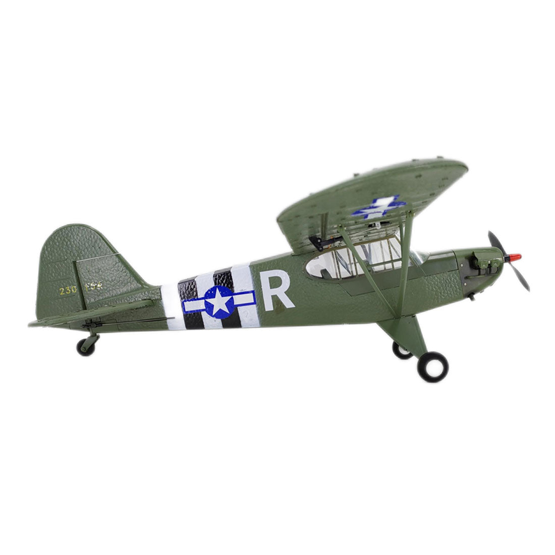 1/16 WWII PIPER J-3 CUB RC 4CH Brushless Fixed-wing Aircraft Model Mil ...