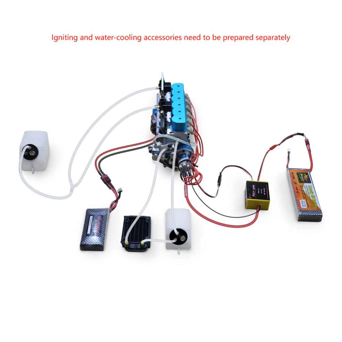 HOWIN L6-210 ENGINE Mini Inline Six-cylinder Four-Stroke Water-cooled ...