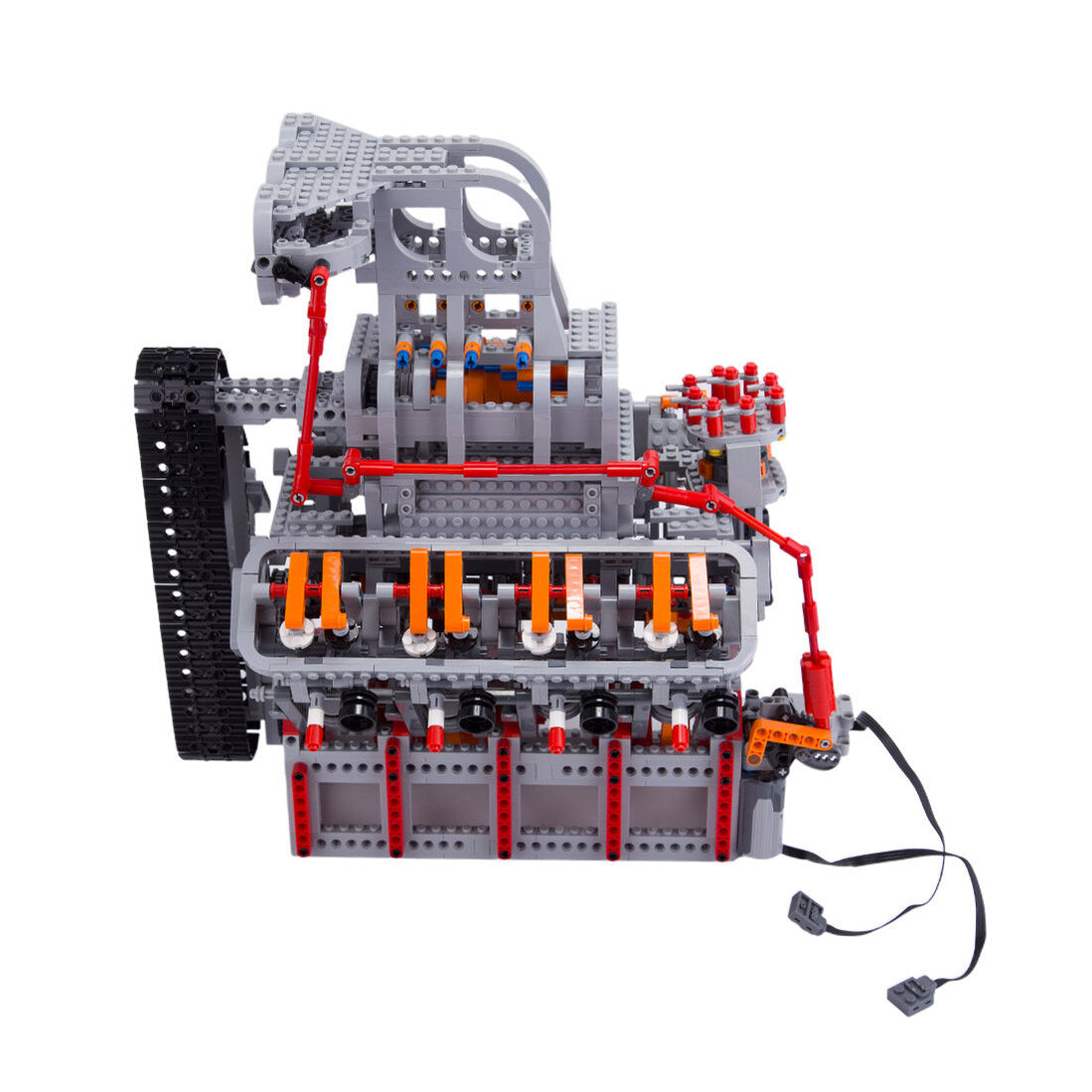 HOLDEN OHV 5.0L V8 Motor MOC Engine Model Building Blocks - 2106PCS ...