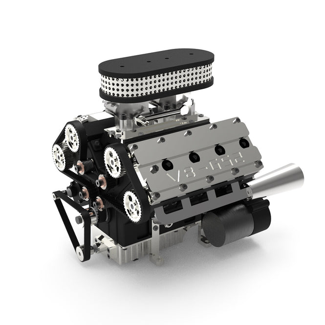 HOLDEN OHV 5.0L V8 Motor MOC Engine Model Building Blocks - 2106PCS ...