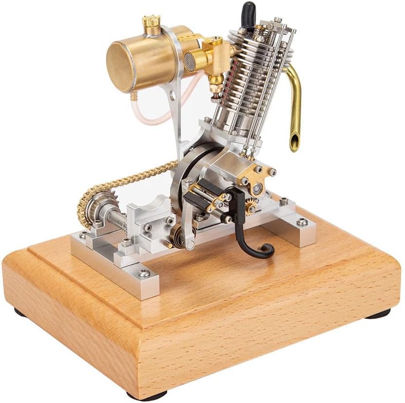 H09 Mini Hoglet Single Cylinder 4-Stroke Gasoline Engine with Pedal St ...