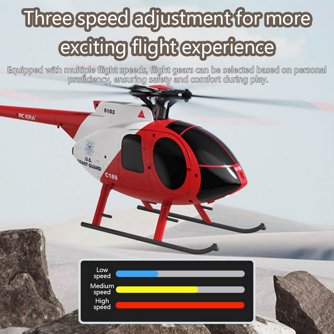 MD500 C189 Little Bird Aircraft Model 1/28 2.4G 4CH Single-Rotor Helic ...
