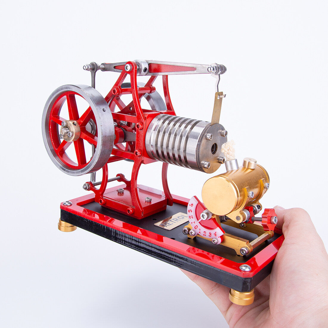RETROL VE-01 Crossbeam Vacuum Engine Model Flame Eater External Combus ...