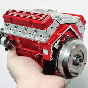 CISON V8 Engine 1/6 Scale CISON Small-Block Model, Water-Cooled 4-Stro ...