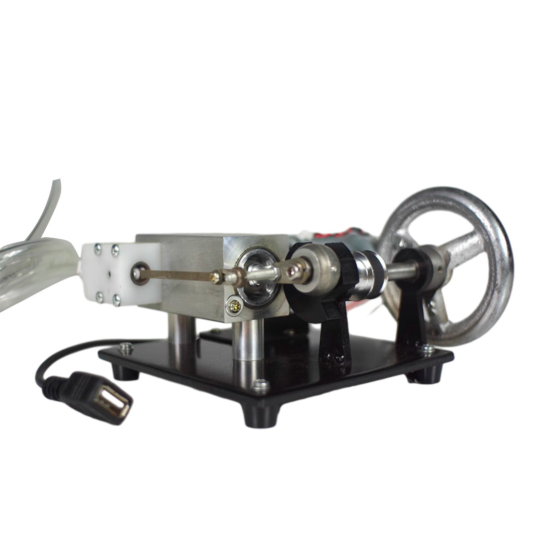 Mini Single Cylinder Horizontal Steam Engine Generator Model DIY Kit S ...