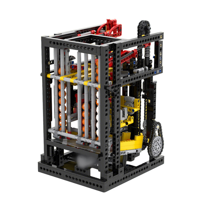 MOC-111898 Vertical Basketball-driven Clock Building Blocks Set(Dynami ...