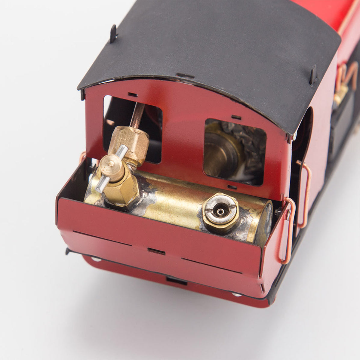 1/50 HO Scale Live Steam Locomotive Model with Oscillating Steam Engin ...