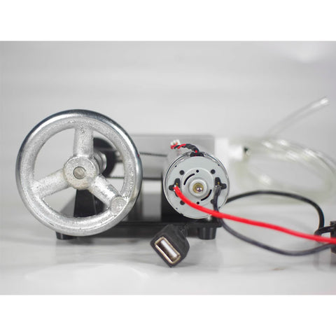 Mini Single Cylinder Horizontal Steam Engine Generator Model DIY Kit S ...