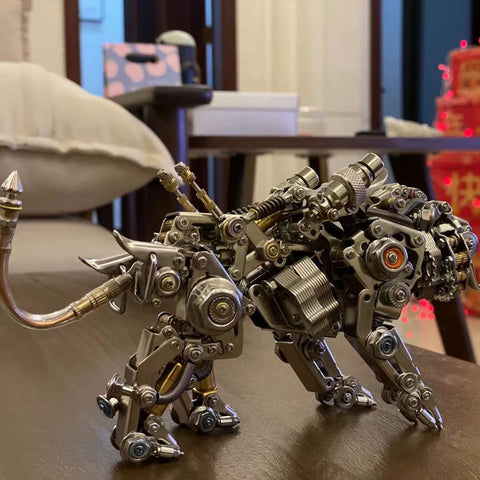 700PCS+ 3D Metal Bengal Tiger Kit Assembly DIY Toy - 3D Assembly Craft ...