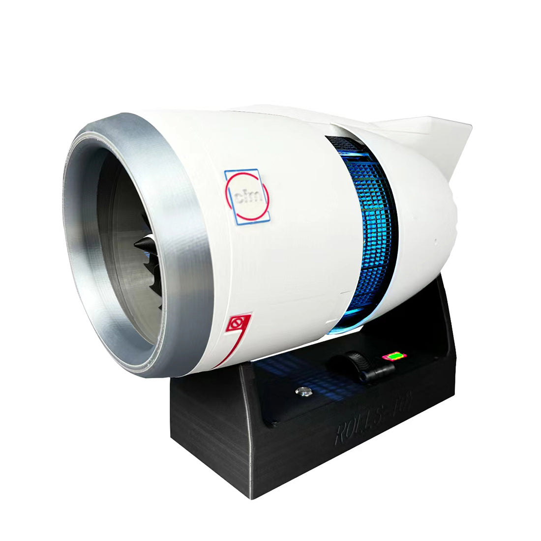 3D Printed Functional Nacelle Thrust Reverser Turbofan Engine Model — enginediyshop