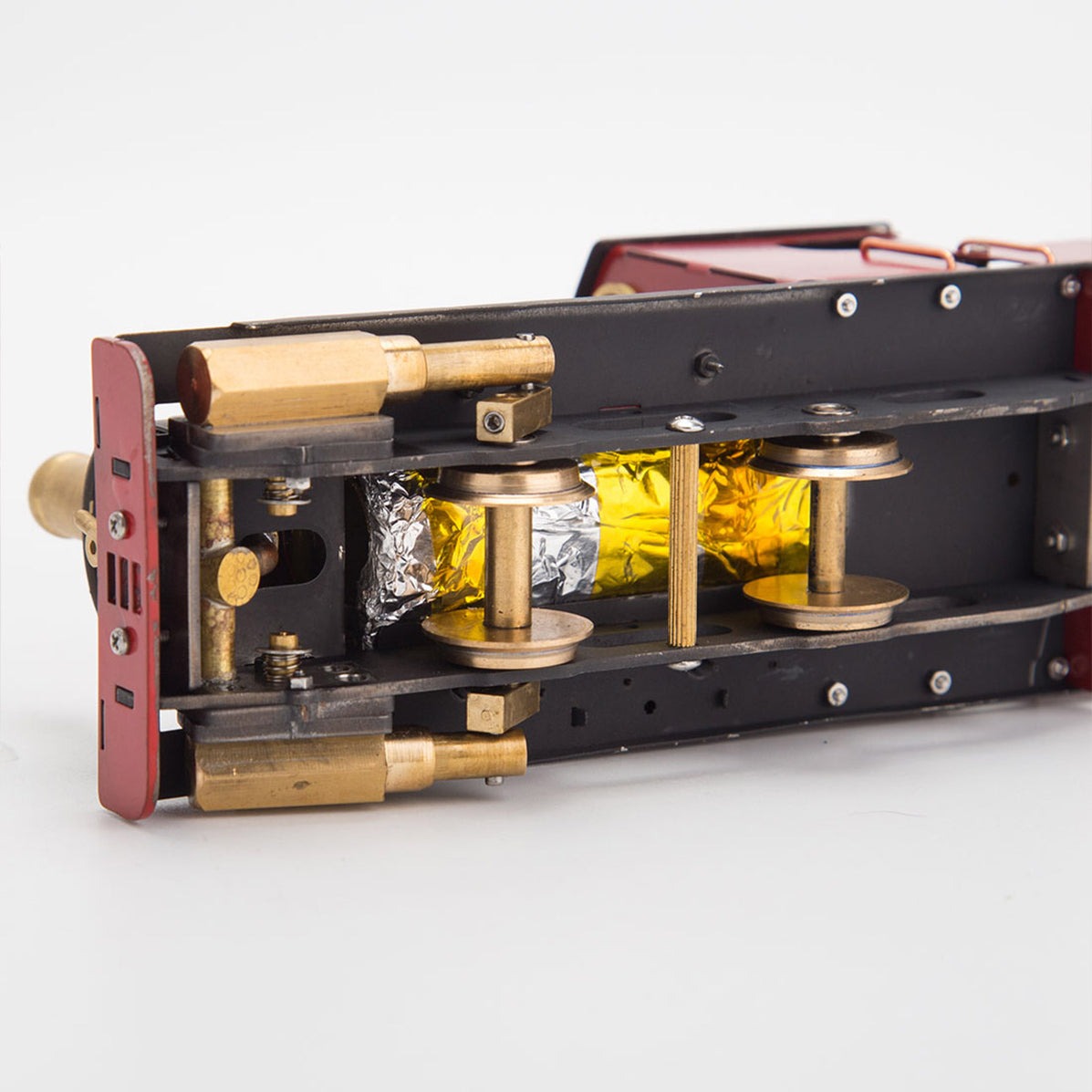 1/50 HO Scale Live Steam Locomotive Model with Oscillating Steam Engin ...