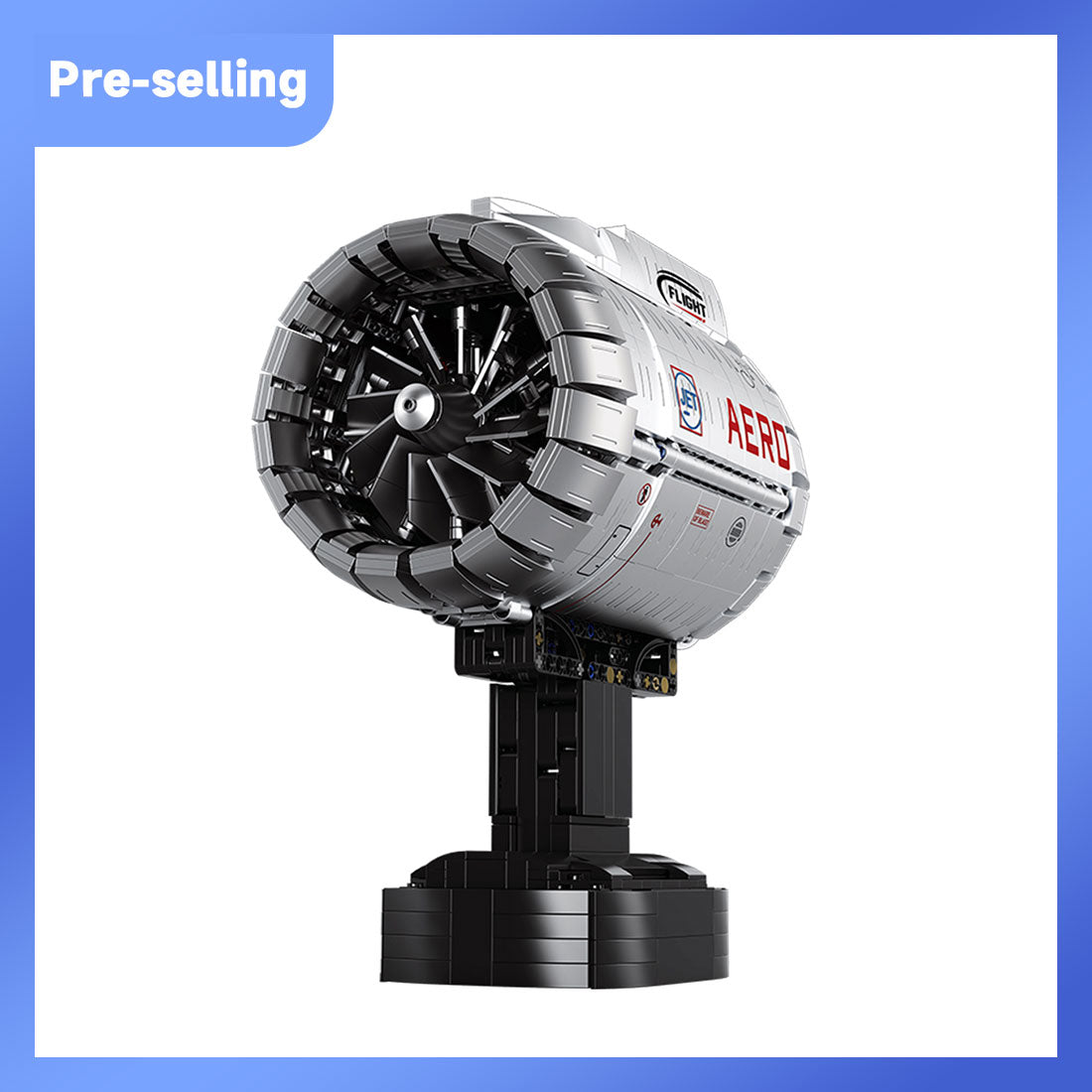 MOC Turbofan Aircraft Engine Model Kit - Realistic Turbofan Engine MOC ...