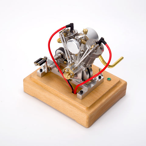 MUSA Hoglet V-twin Miniature Harley Davidson V2 Gasoline Engine Model ...