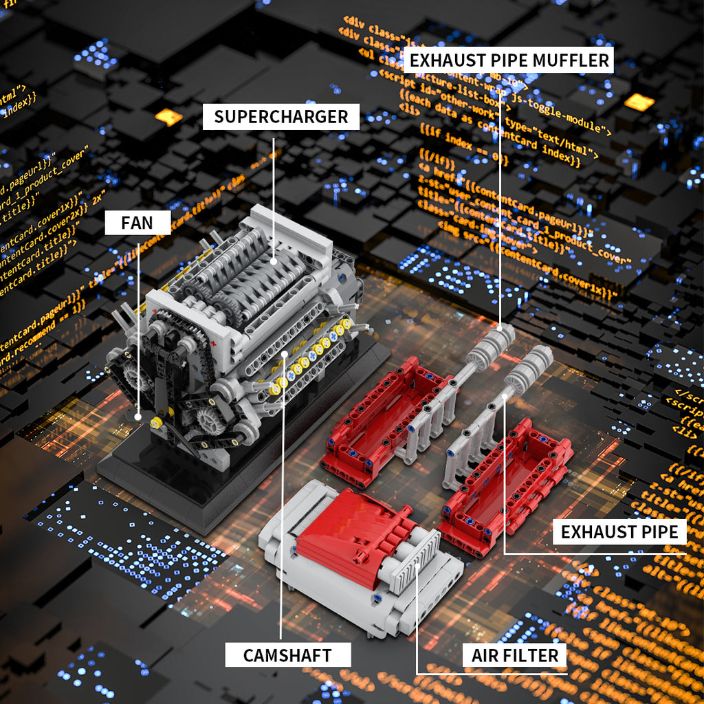 V8 Engine Model — enginediyshop