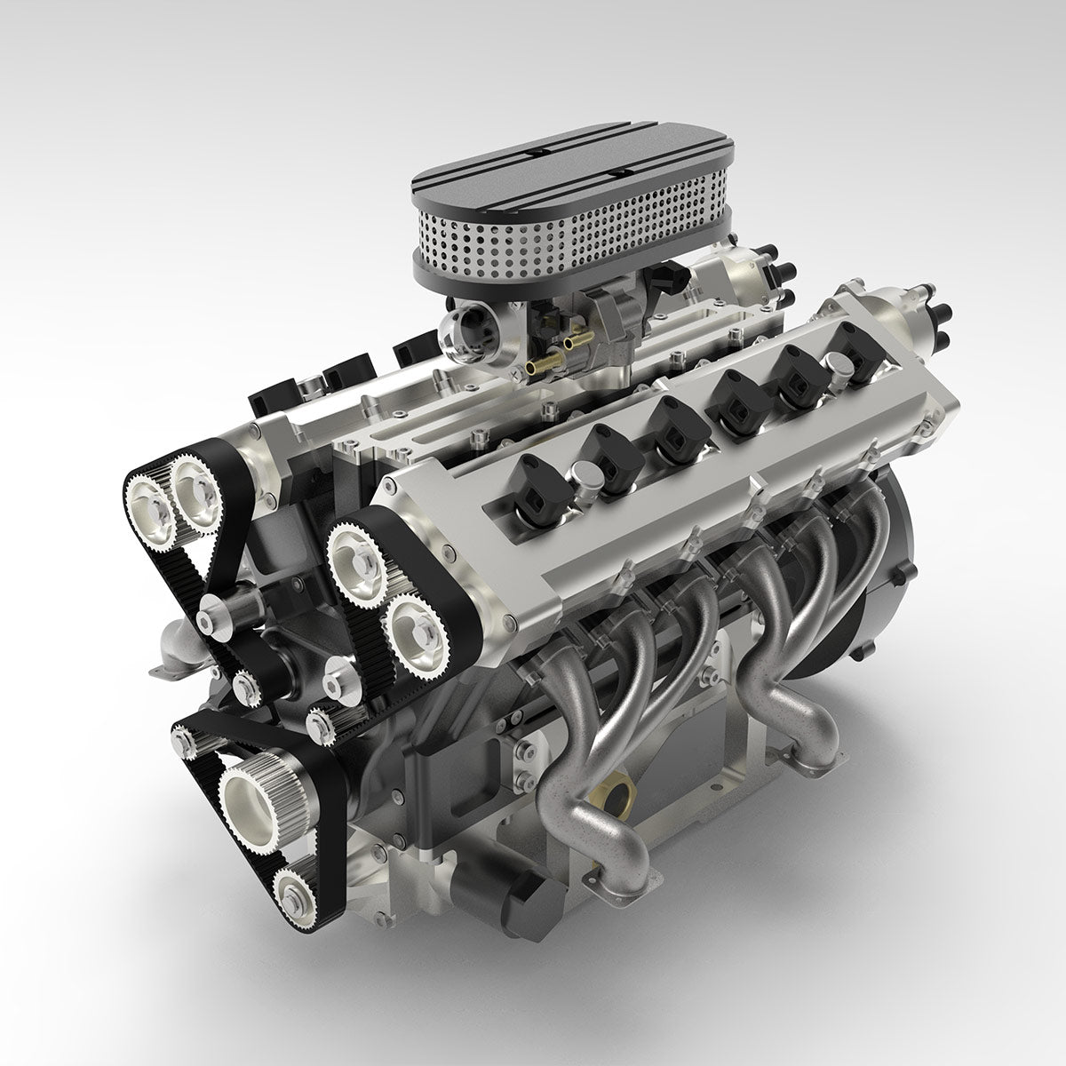 ENJOMOR GS-V12 72CC DOHC 4-Stroke 4-Valve Water-Cooled Gasoline V12 In ...