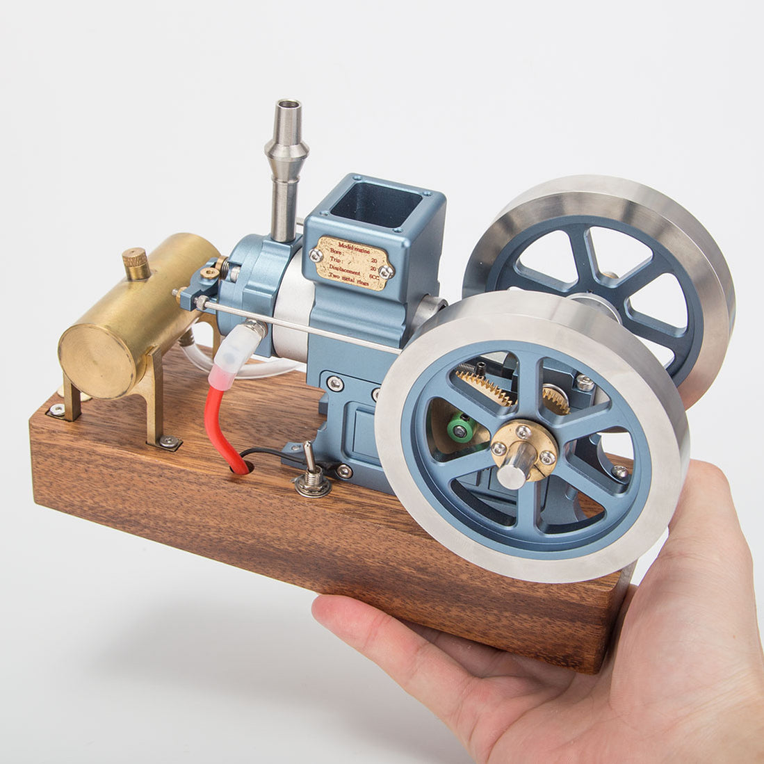 Hit and Miss Engine that Works - ENJOMOR 6cc Antique 4-Stroke Gas IC E ...