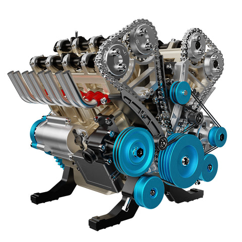TECHING V8 Engine Model Kit - Build Your Own V8 Engine that Works ...
