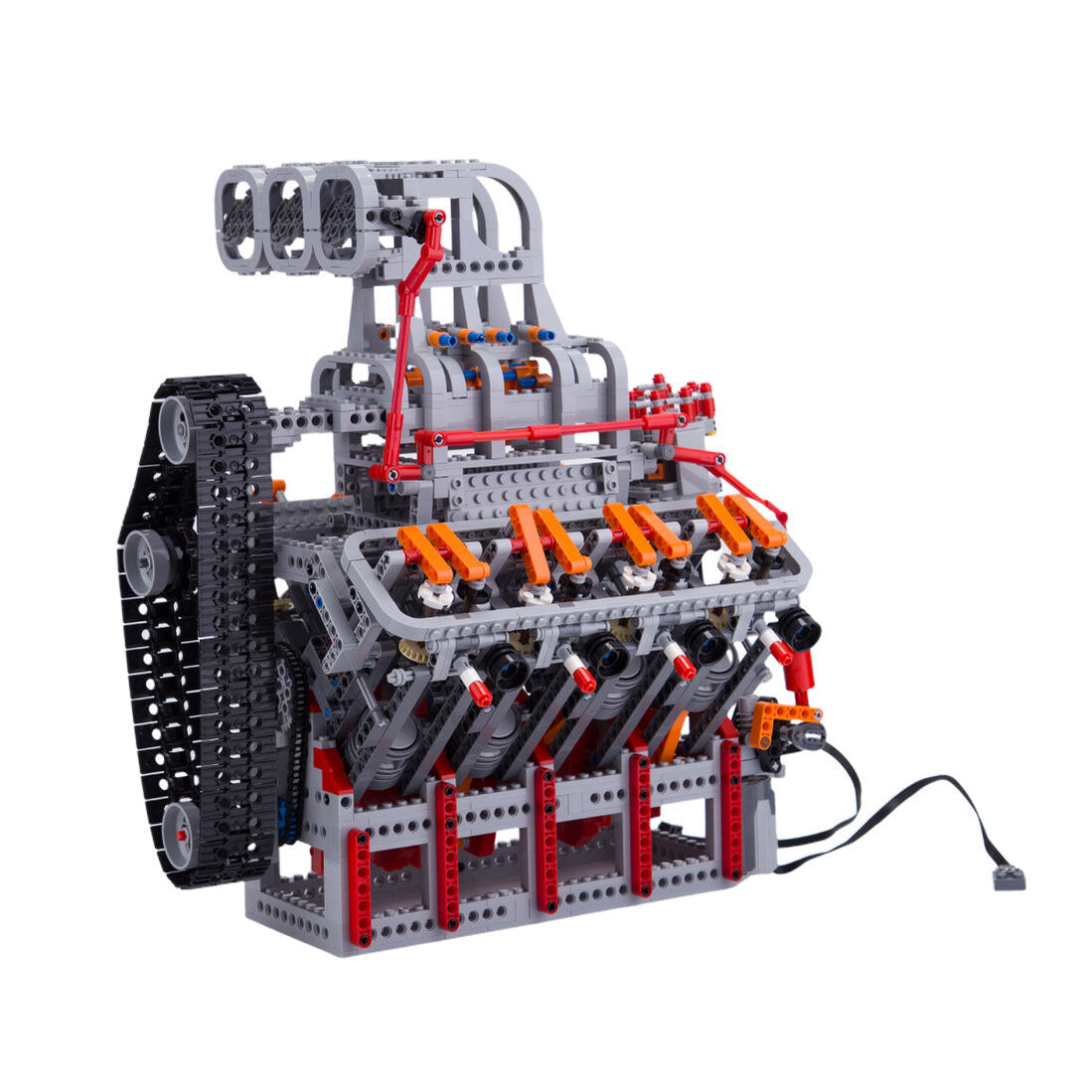 HOLDEN OHV 5.0L V8 Motor MOC Engine Model Building Blocks - 2106PCS ...