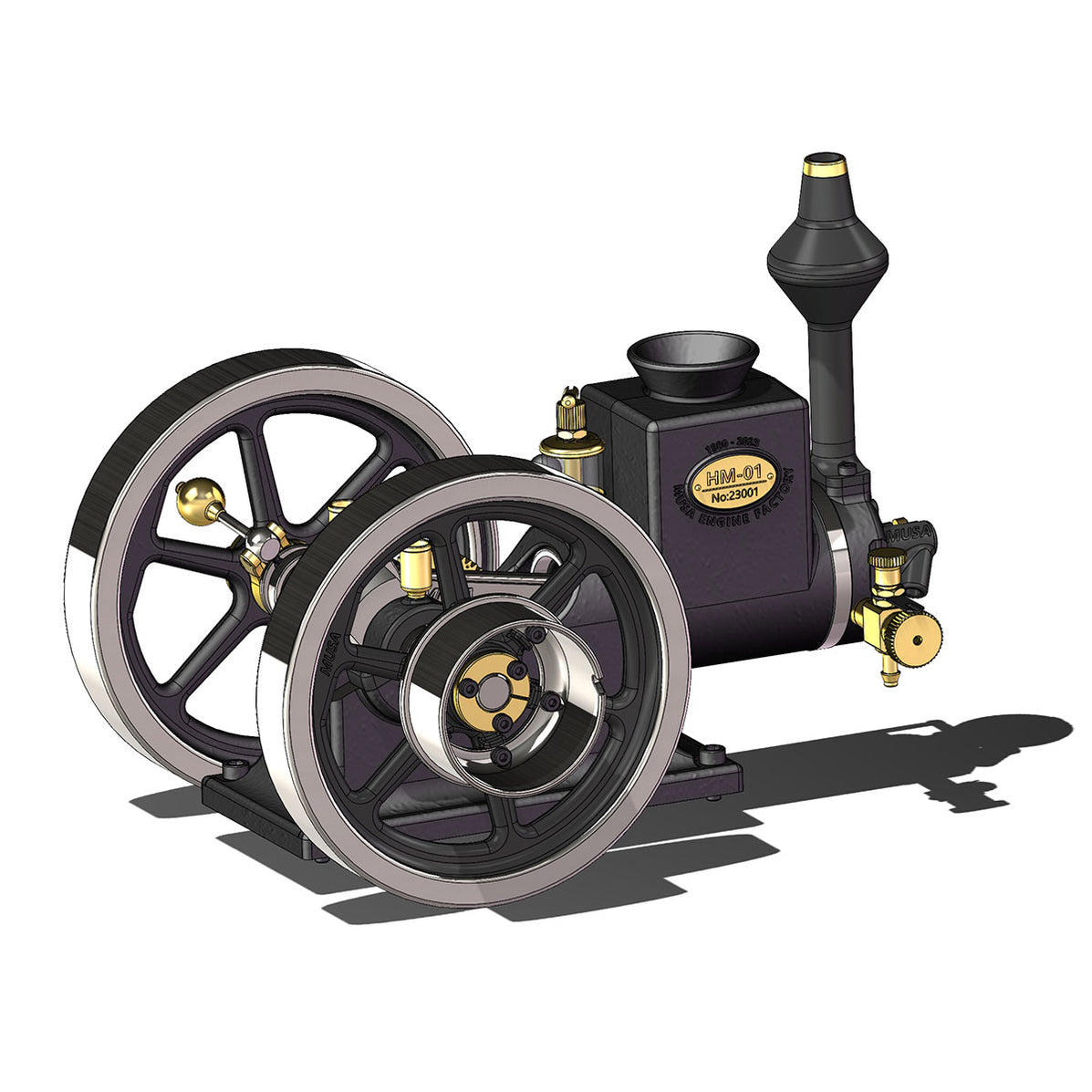 RETROL ENGINE HM-01 7cc Engine 4-stroke Horizontal Hit and Miss Intern ...