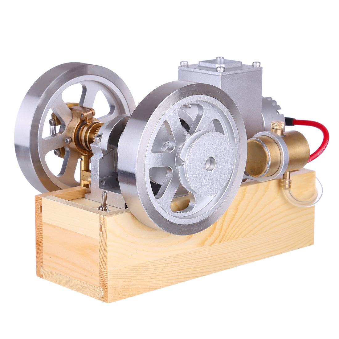 Metal Horizontal Hit and Miss Gasoline Engine Model Flywheel Speed Gov ...