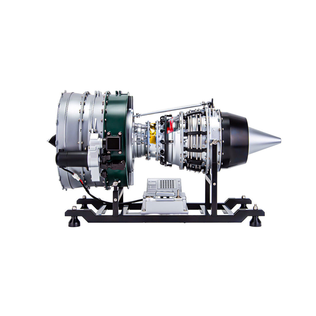 TECHING Mechanical Dual-Spool Turbofan Engine Model Kit — enginediyshop