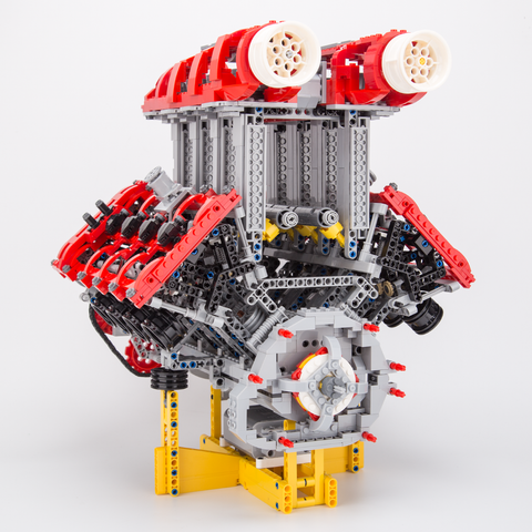 MOC Ferrari V8 Twin Turbocharged Direct Injection Naturally Aspirated ...