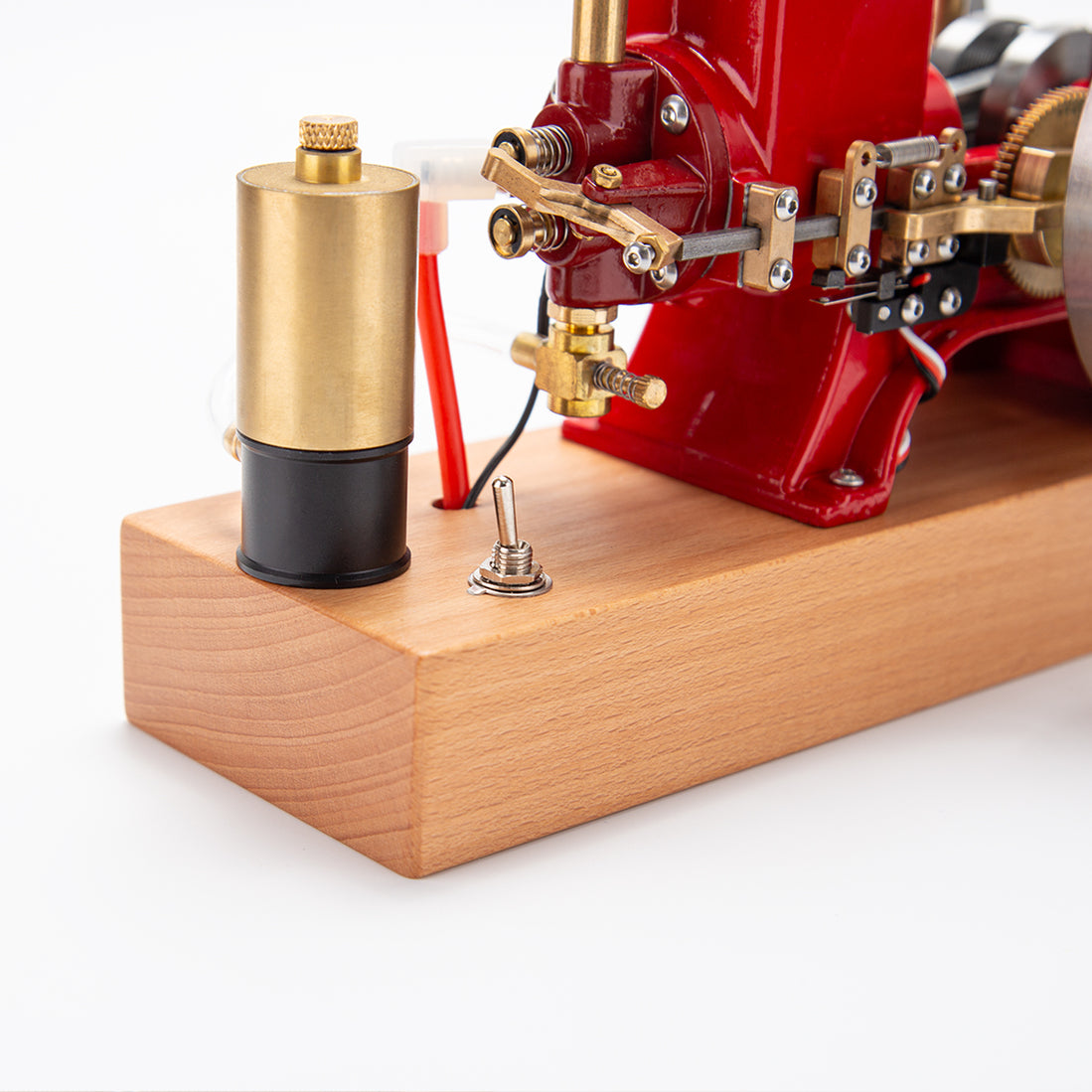 Hit and Miss Engine that Works - ENJOMOR 6cc Antique 4-Stroke Gas IC E ...