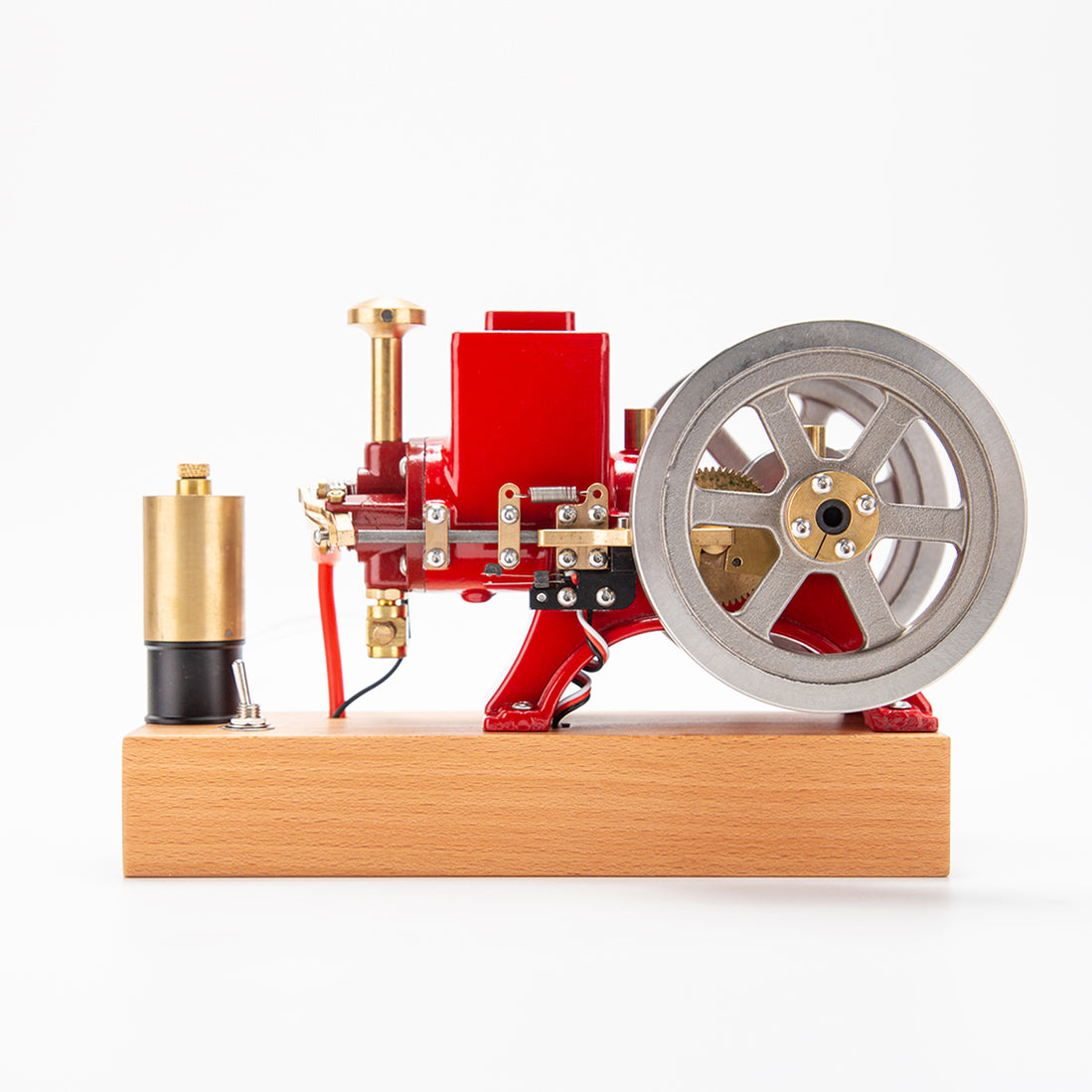 Hit and Miss Engine that Works - ENJOMOR 6cc Antique 4-Stroke Gas IC E ...