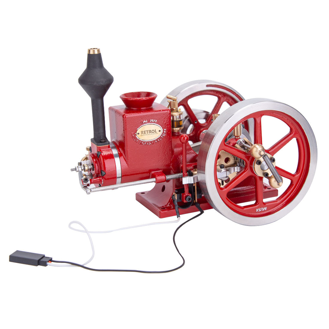 RETROL ENGINE HM-01 7cc Engine 4-stroke Horizontal Hit and Miss Intern ...
