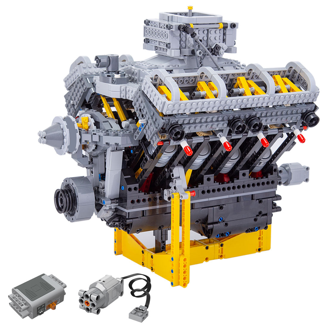 CHEVY Small Block V8 Engine General Motors MOC Engine Model Building B ...