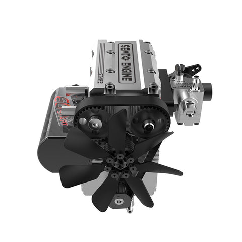 SEMTO ENGINE ST-NF2 7.0cc Mini Inline Double-cylinder Four-stroke Air ...