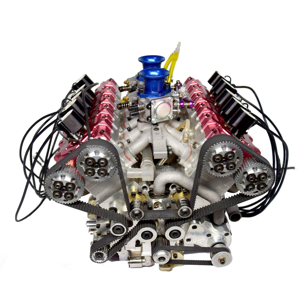 RUIFEIYA V10-150 1/4 Scale Working V10 Gas Engine Model - 150cc DOHC 4 ...