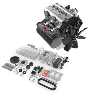 SEMTO ENGINE ST-NF2 7.0cc Mini Inline Double-cylinder Four-stroke Air ...